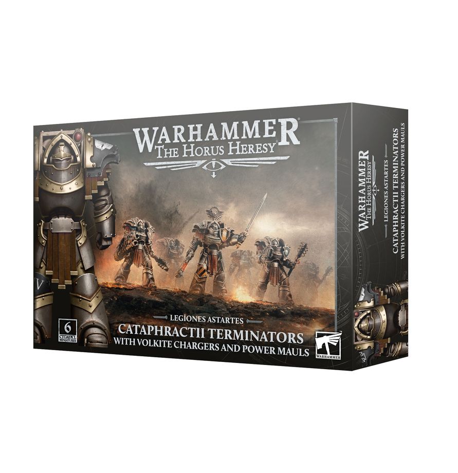 Legiones Astartes: Cataphractii Terminators with Volkite Chargers and