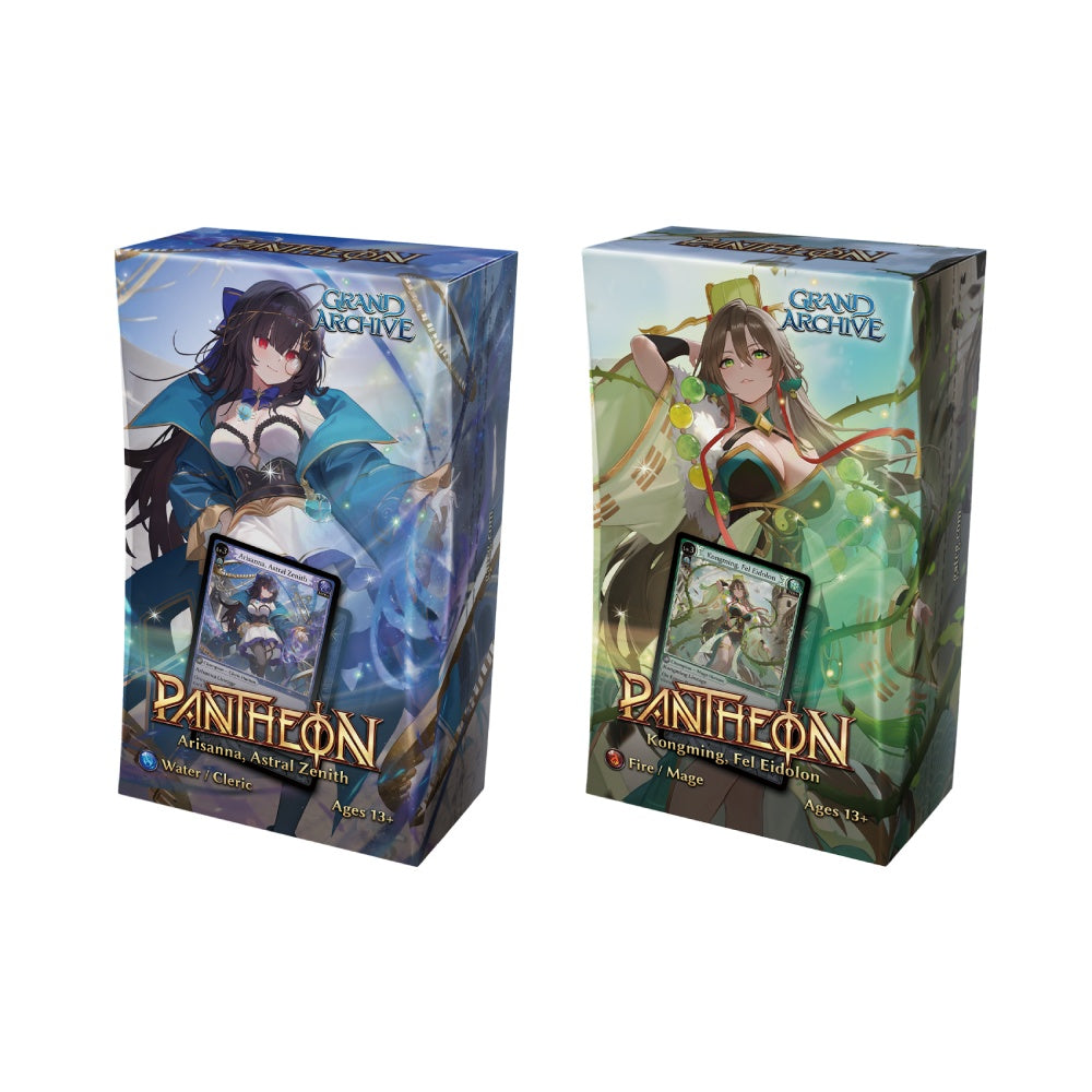 Grand Archive TCG: Radiant Origins Pantheon Deck (Set Of 4)