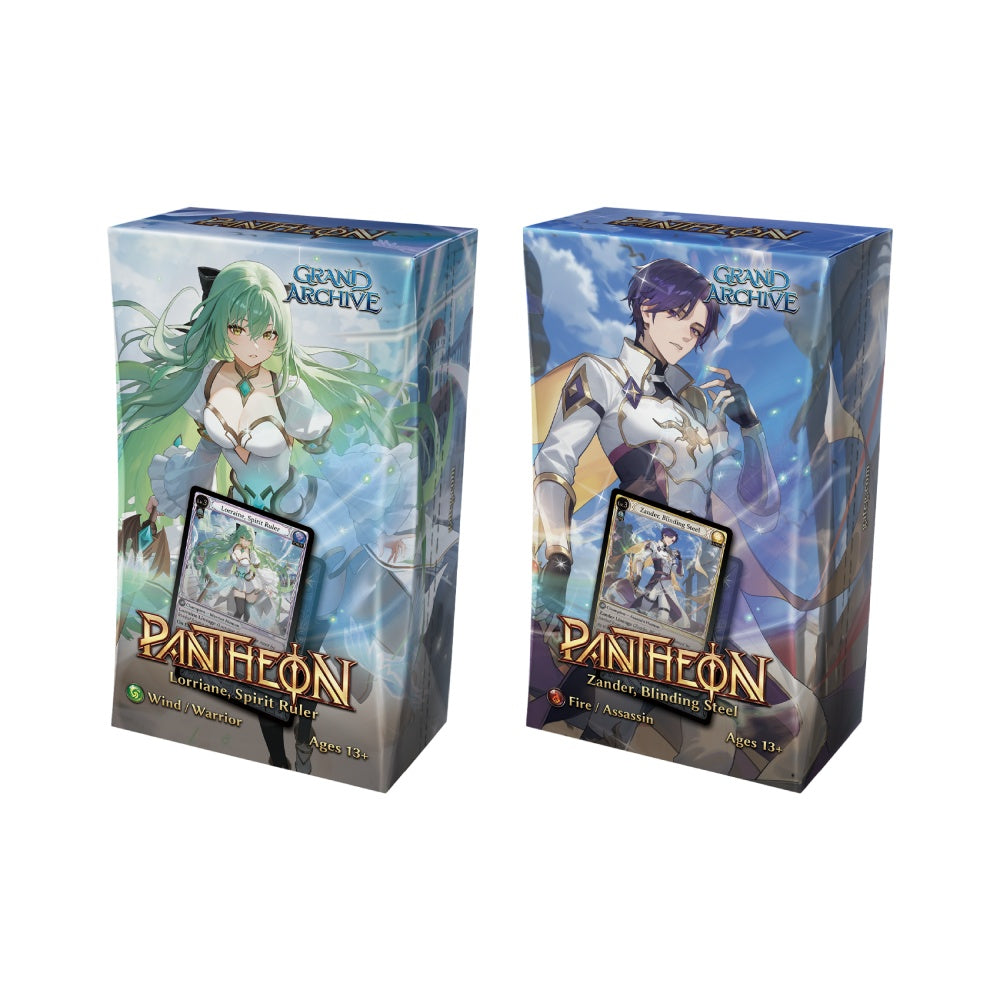 Grand Archive TCG: Radiant Origins Pantheon Deck (Set Of 4)