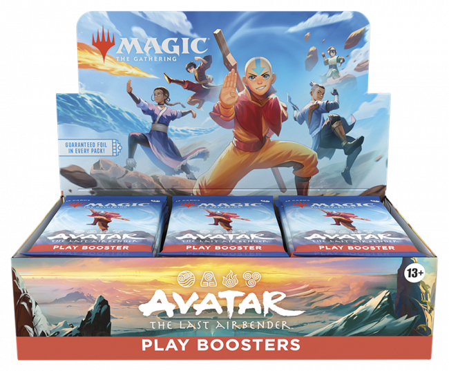 Magic The Gathering Avatar The Last Airbender Play Booster Box