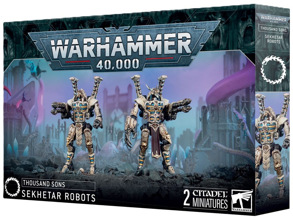 Thousand Sons: Sekhetar Robots
